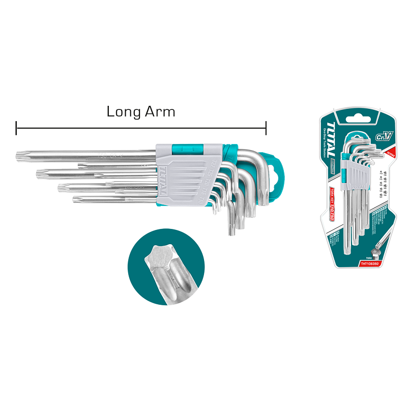 9PCS Torx key - OMC TOOLS